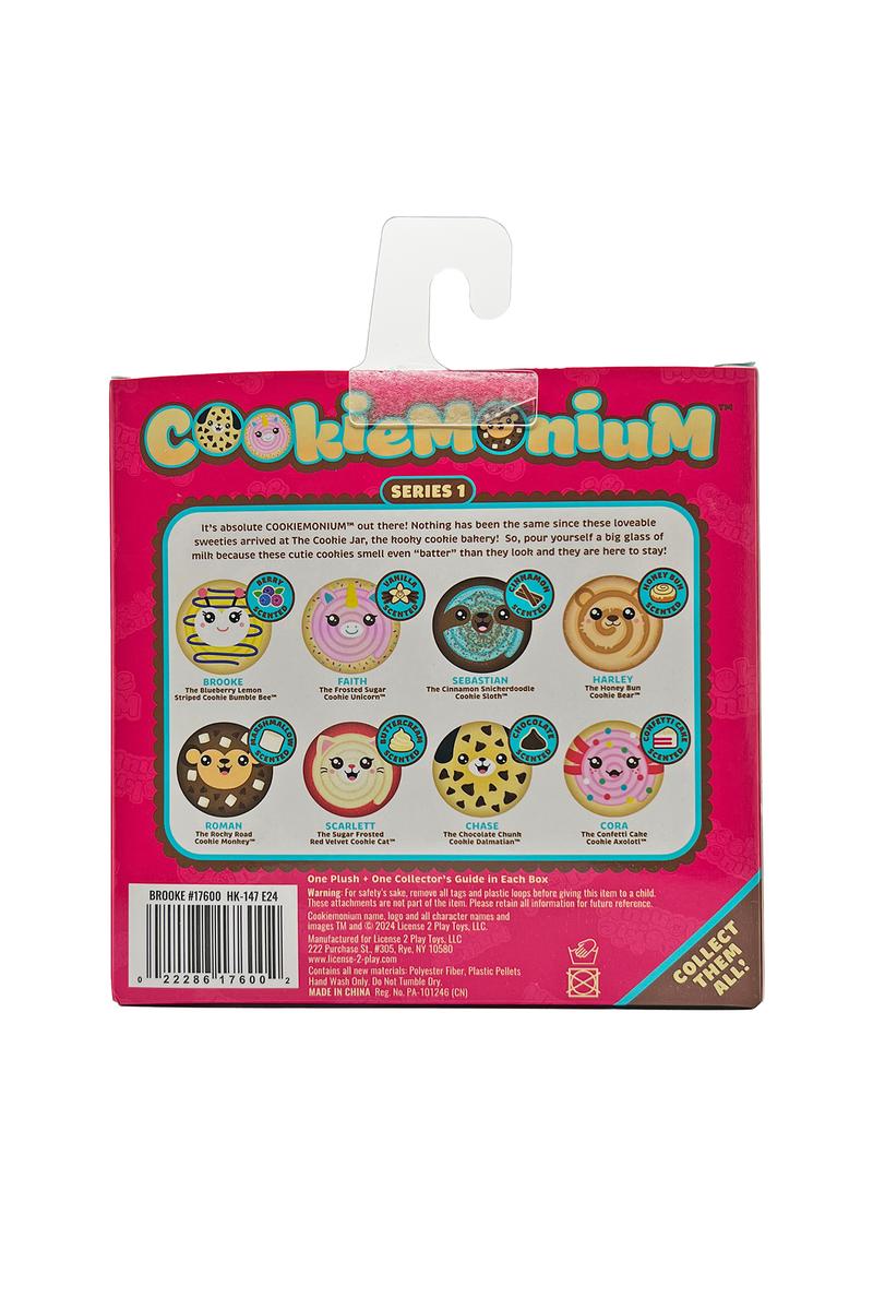Wholesale Cookiemonium™ Core 6 Inch Scented Cookie Plush Assortment in ...