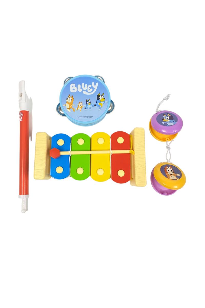 Wholesale Officially Licensed Bluey™ Magic Xylophone Band 6pc Set | 18028