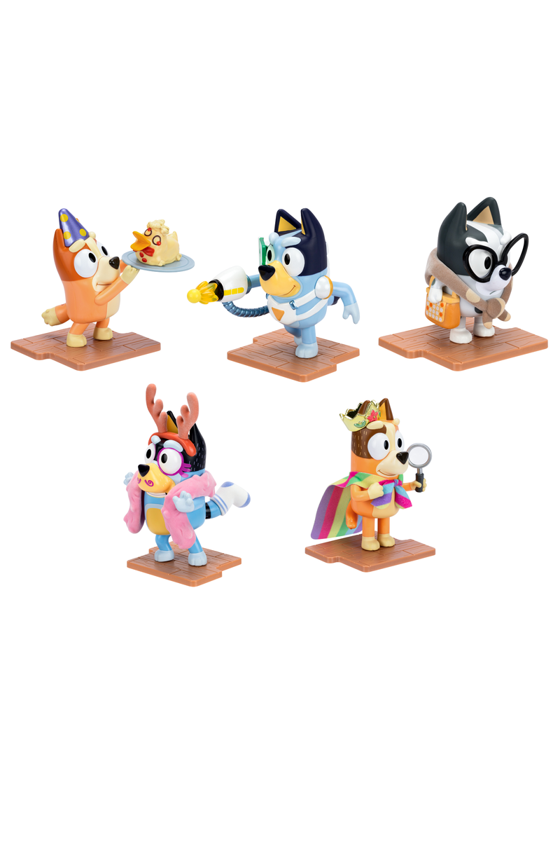 Wholesale Bluey Studio Collection Figure in Box Assortment in 12pc ...