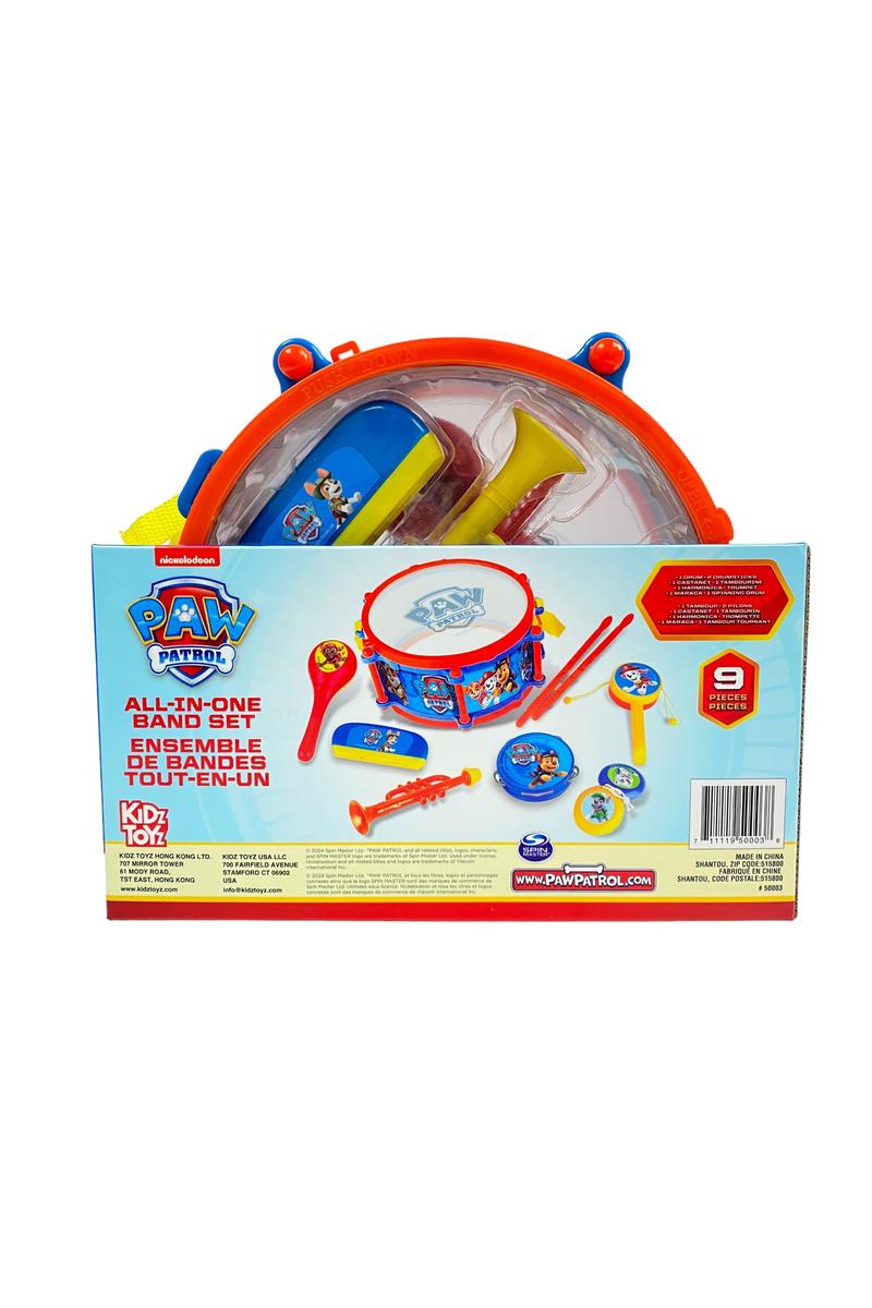 Wholesale Officially Licensed Paw Patrol™ All In One Band 9pc Set | 50003