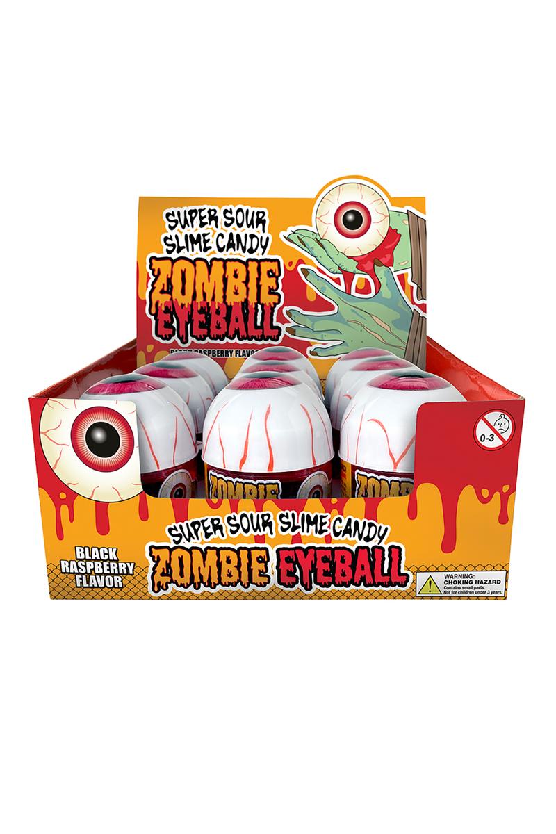 Wholesale Zombie Eyeball Super Sour Slime Black Raspberry Candy in ...