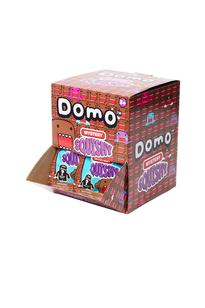 Wholesale Domo 3 Inch Mystery Squishy in 12pc Counter Display | 21025-L2P