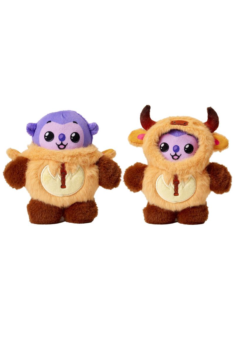 Wholesale Fuzzy Wuzzy Onezies 5.5 Inch Plush Animals in Onesie Pajamas ...