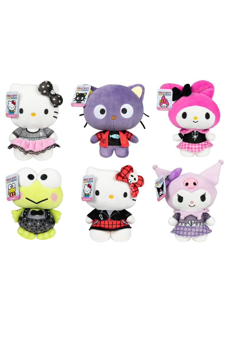 Wholesale Hello Kitty® and Friends 8 Inch Core Plush Assortment in 6pc ...