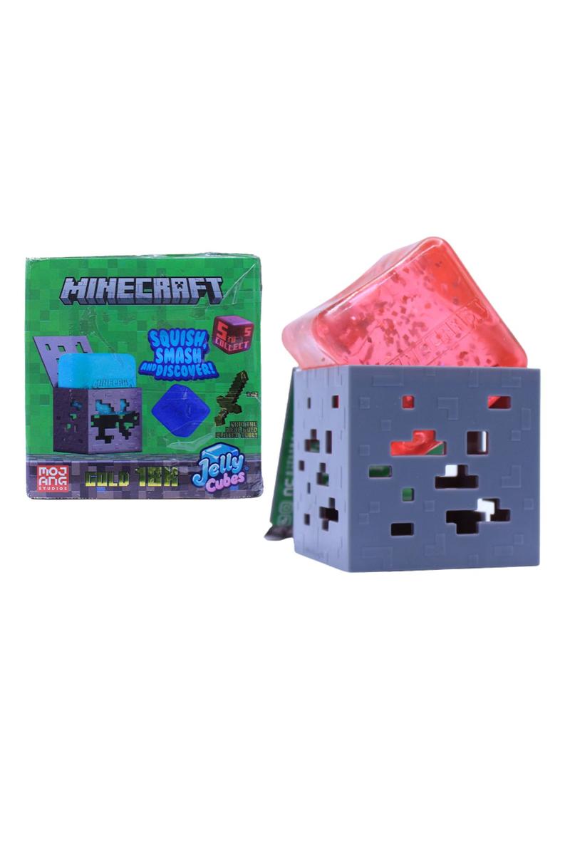 Wholesale Minecraft Jelly Cube Squishy Toy Mystery Box in 12pc Display ...