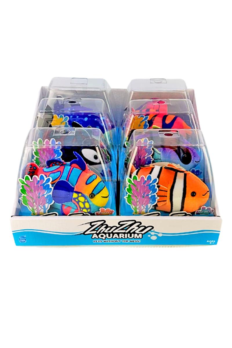 Wholesale Zhu Zhu™ Aquarium Interactive Fish Single Pack in 6pc Counter ...